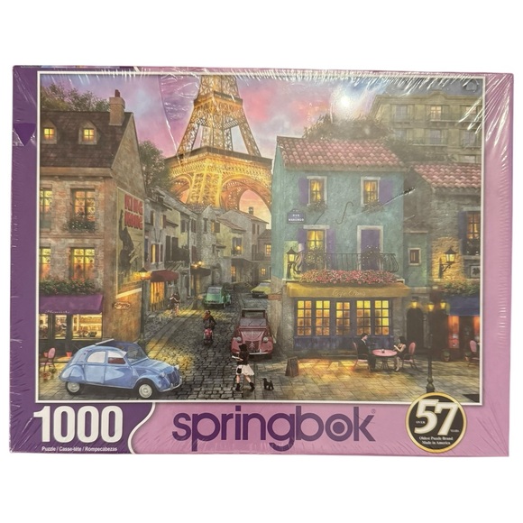 Springbok | Games | Springbok 00 Piece Puzzle Paris Street Scene | Poshmark